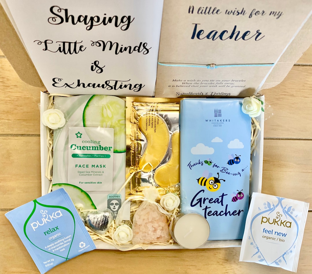 Teacher Gift , Teacher Pamper Gift Box , Best Teacher Gift , Teacher ...