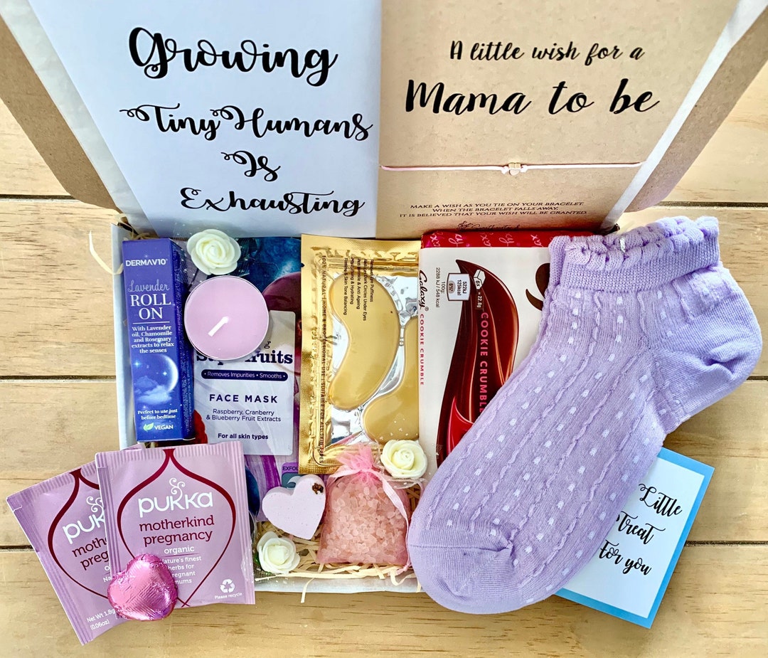 Mini Pregnancy Spa Pamper Gift Box, Maternity Mum to Be Pamper Gift ...