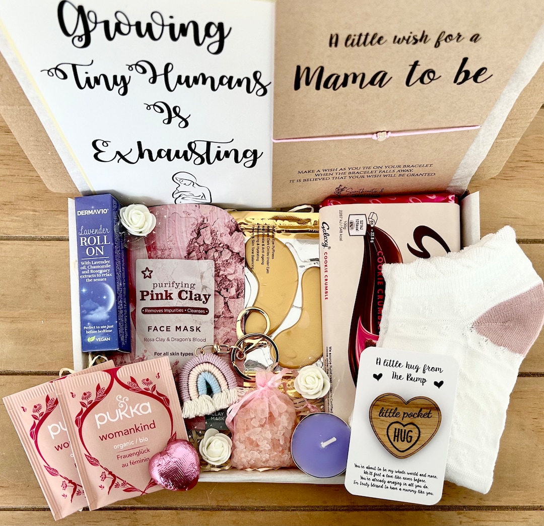 Mini Pregnancy Spa Pamper Gift Box, Maternity Mum to Be Pamper Gift ...
