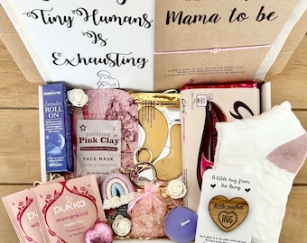 MUMMY TO BE Pregnancy Spa Gift Box, Baby Mama Pamper Hamper, New Mum ...