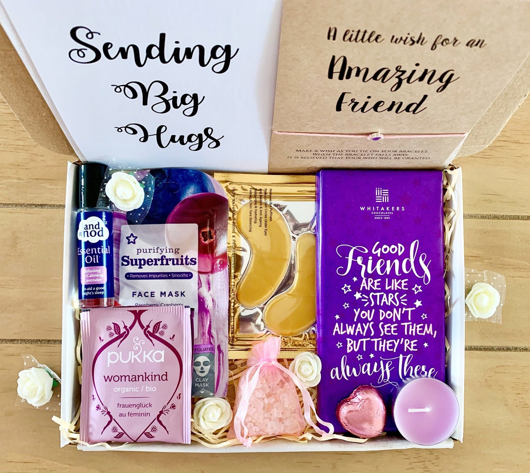 Best Friend Spa Pamper Gift Box, Bestie Pamper Gift, Amazing Friendship ...
