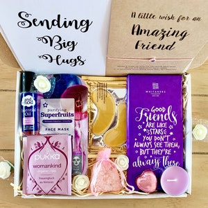 Best Friend Spa Pamper Gift Box, Bestie Pamper Gift, Amazing Friendship ...