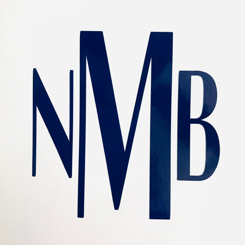 Modern Monogram - Etsy