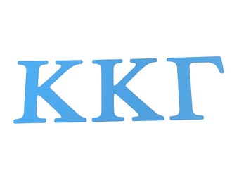 Greek Letter Decal, Sorority Decal, Fraternity Decal, Sorority Letters ...