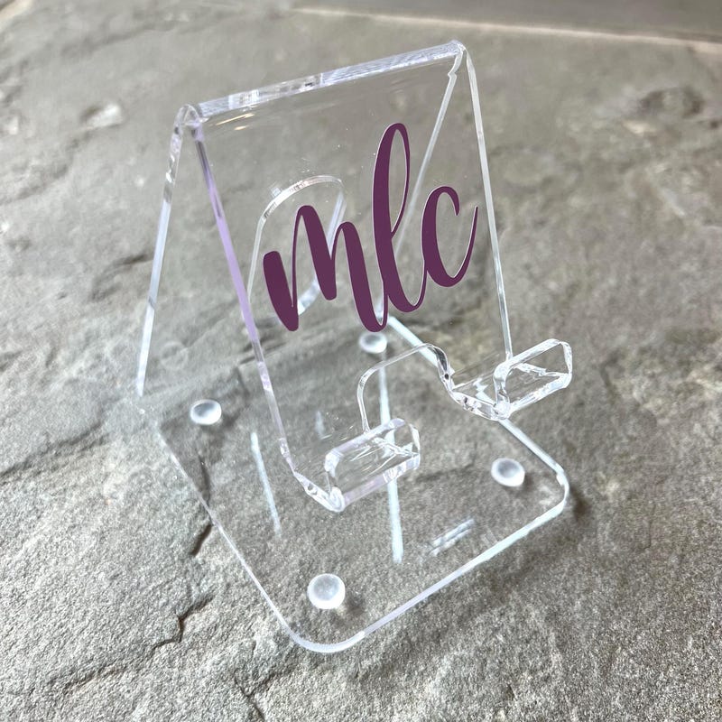 Acrylic Phone Stand - Etsy