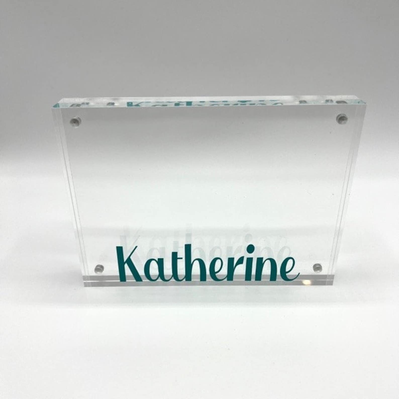 Personalized Acrylic Picture Frame (two Sizes!) - Etsy