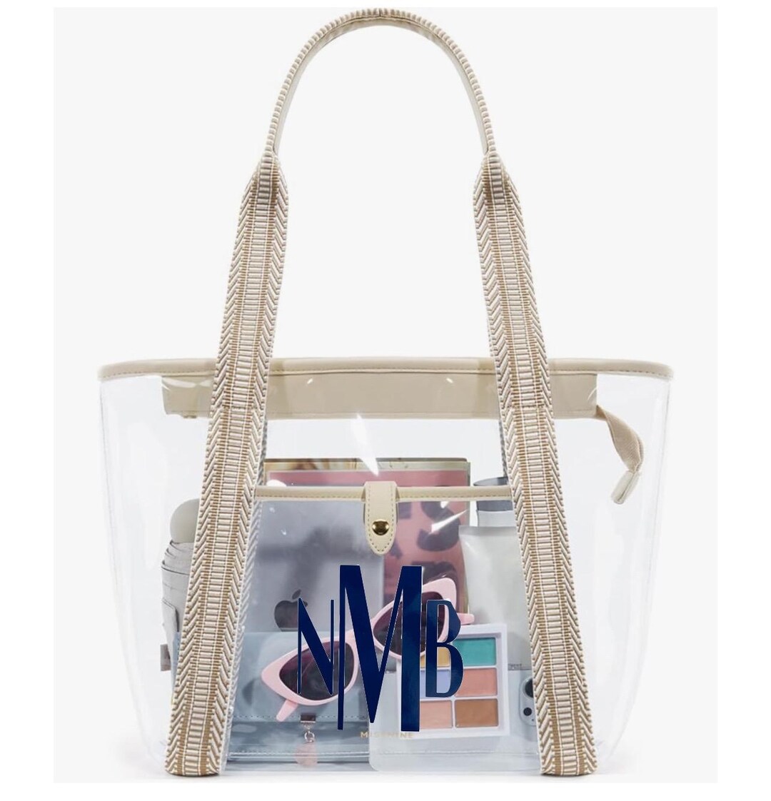 Personalized Clear Stadium Bag - Etsy