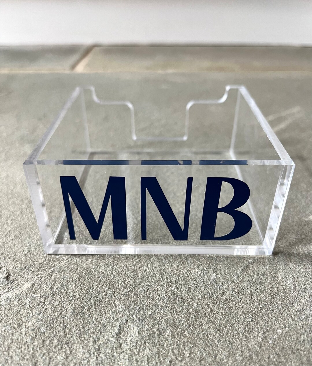 Acrylic Personalized Sticky Notes Holder - Etsy