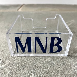 Acrylic Personalized Sticky Notes Holder - Etsy