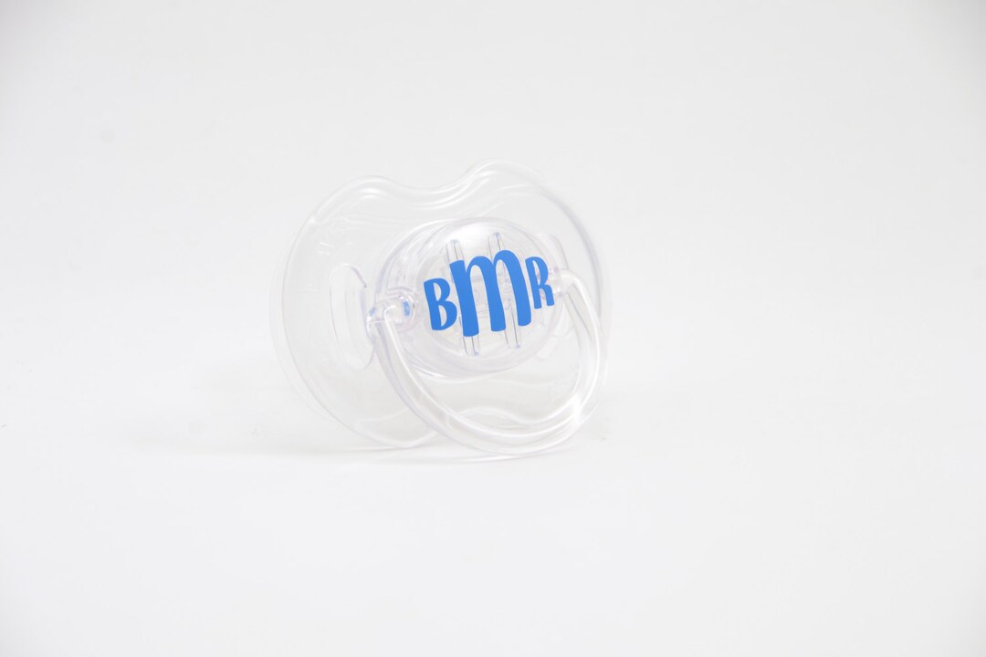 Set of TWO Personalized Pacifiers - Etsy