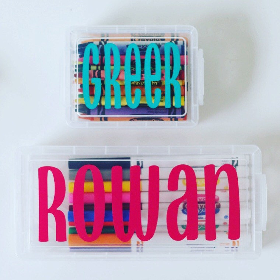 Marker and Crayon Case Set includes Crayola Markers and - Etsy