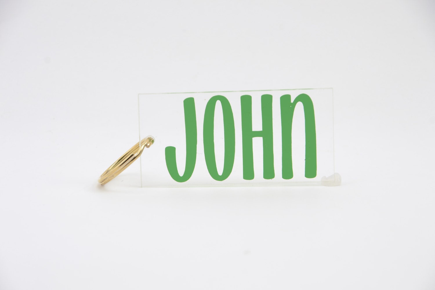 Personalized Rectangular Keychain - Etsy