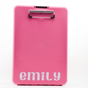 Pink or Blue Storage Clipboard - Etsy