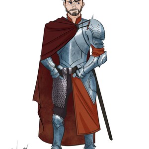 Dnd Custom Hand Drawn Character Art - Etsy