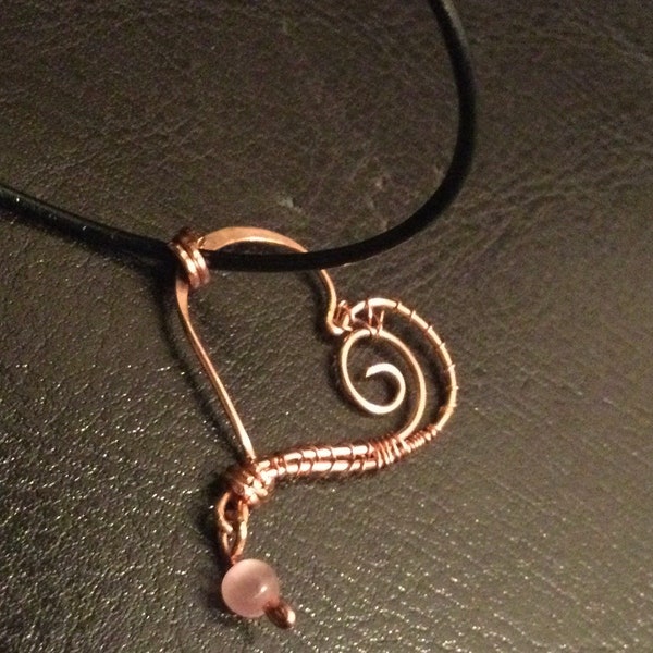 Wire Wrapped Heart - Etsy