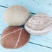 Stone Paperweights, Pebble Paper Weights, Felted Stone Paperweight ...