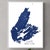 Map of BC, British Columbia Map Wall Art Print Poster With Landscape ...