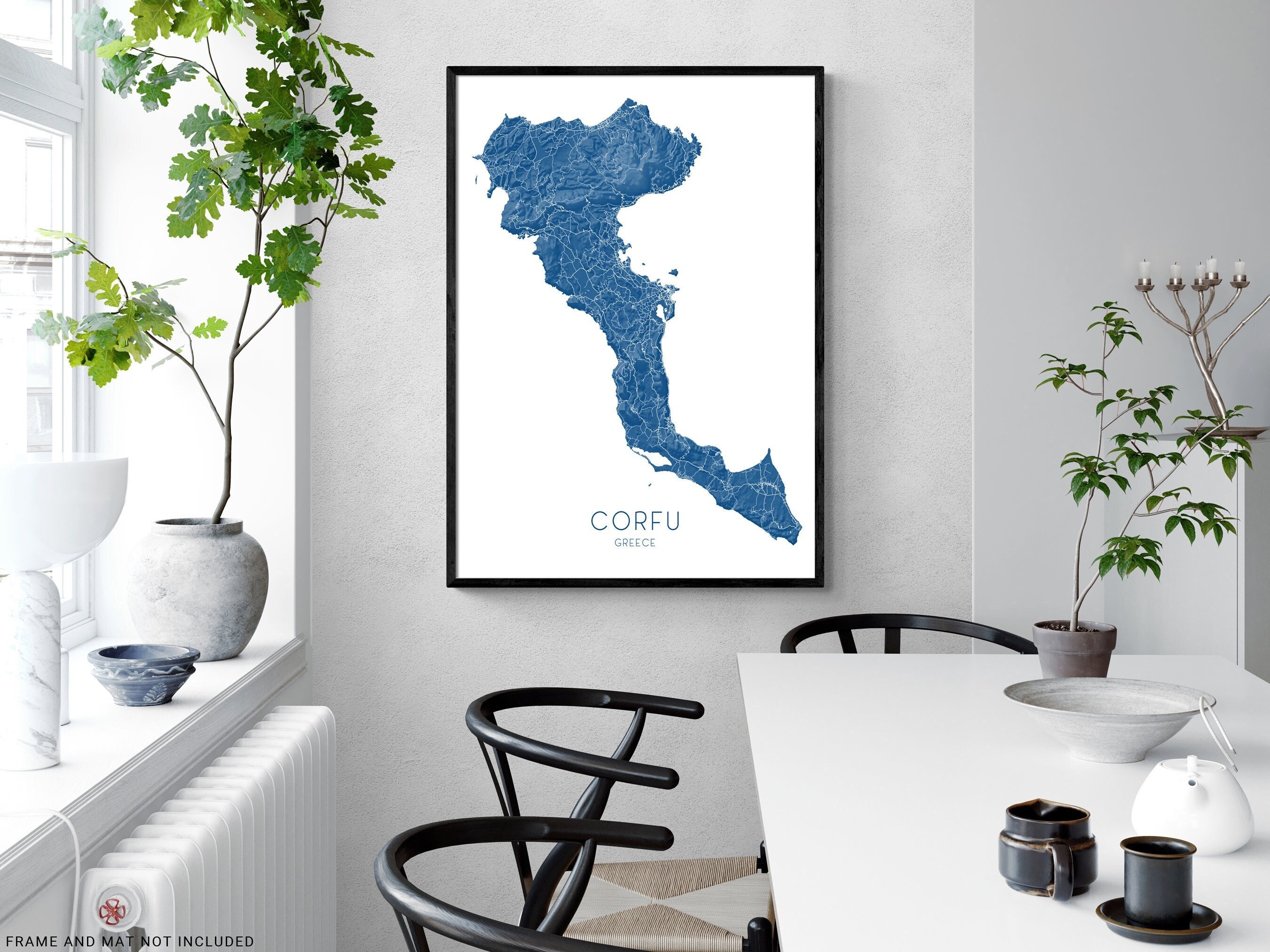 Imagem De Mapas Do Mapa De Corfu Mapa MICHELIN Ilhas Jónicas