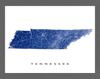 Tennessee wall art | Etsy
