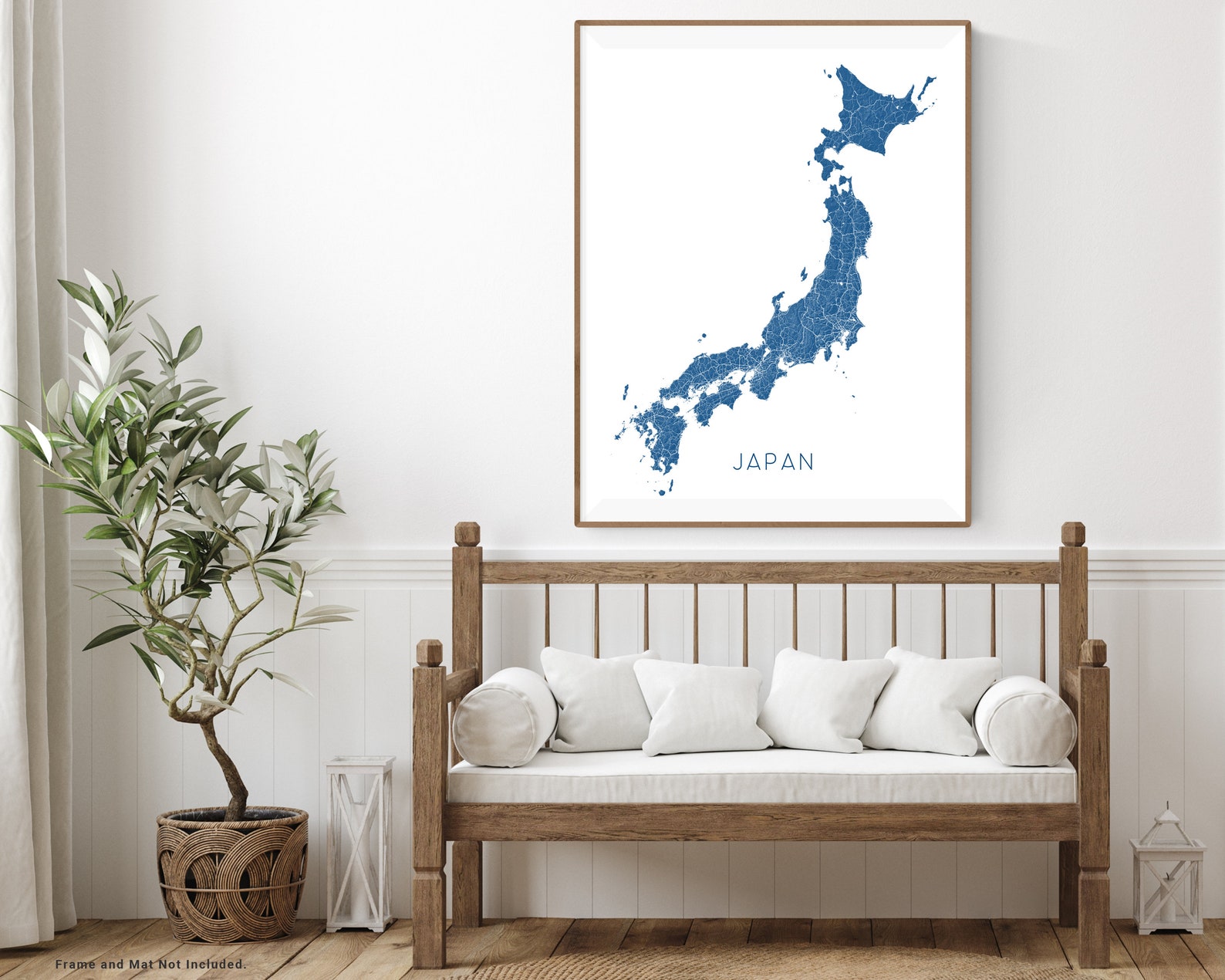 Japan Map Poster Map of Japan Print Japan Decor for Home - Etsy