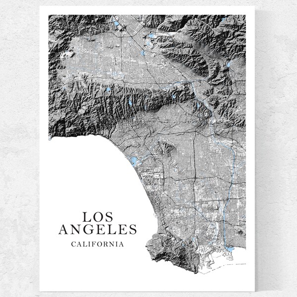 Los Angeles Poster - Etsy