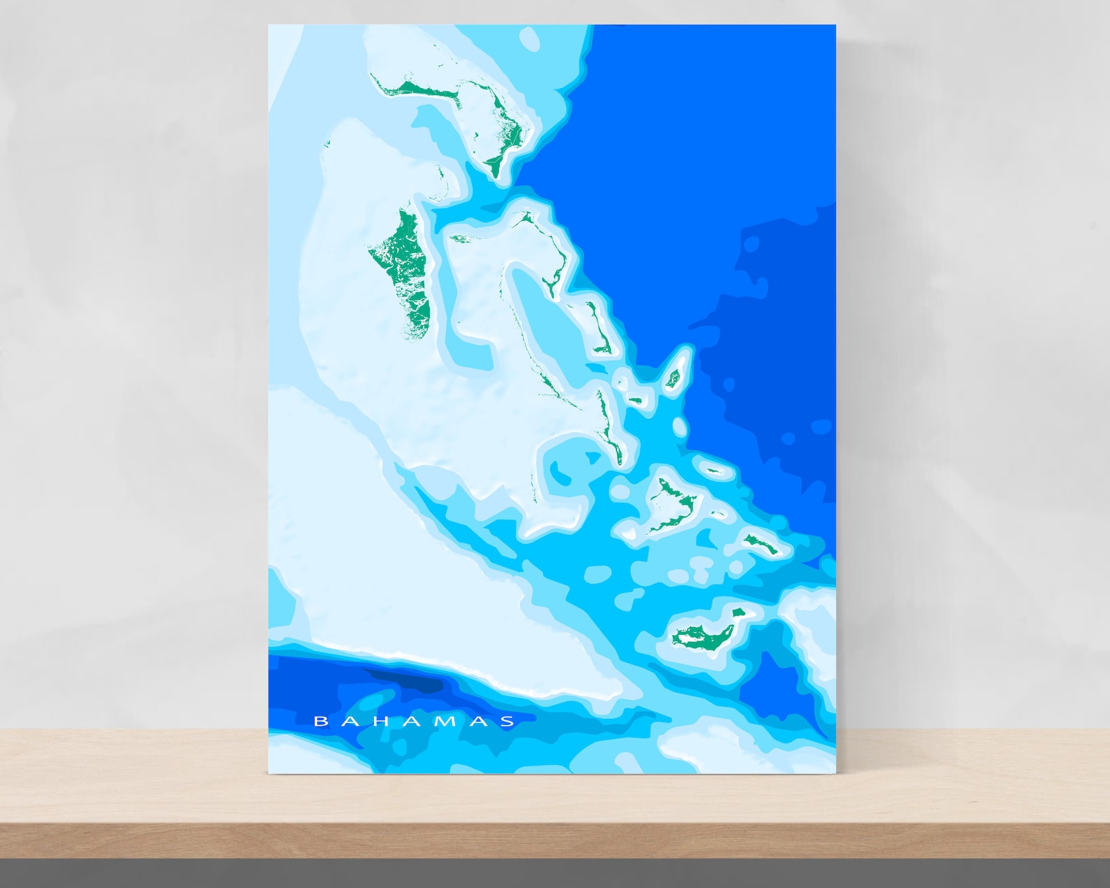Bahamas Map Poster Bahamas Art Print Map of the Bahamas - Etsy Canada