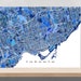 Toronto Map Print and Toronto Canada Poster for Blue Geometric - Etsy