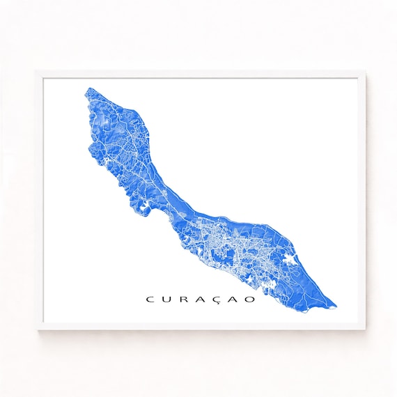 Mapas Del Caribe, Incluido Curazao