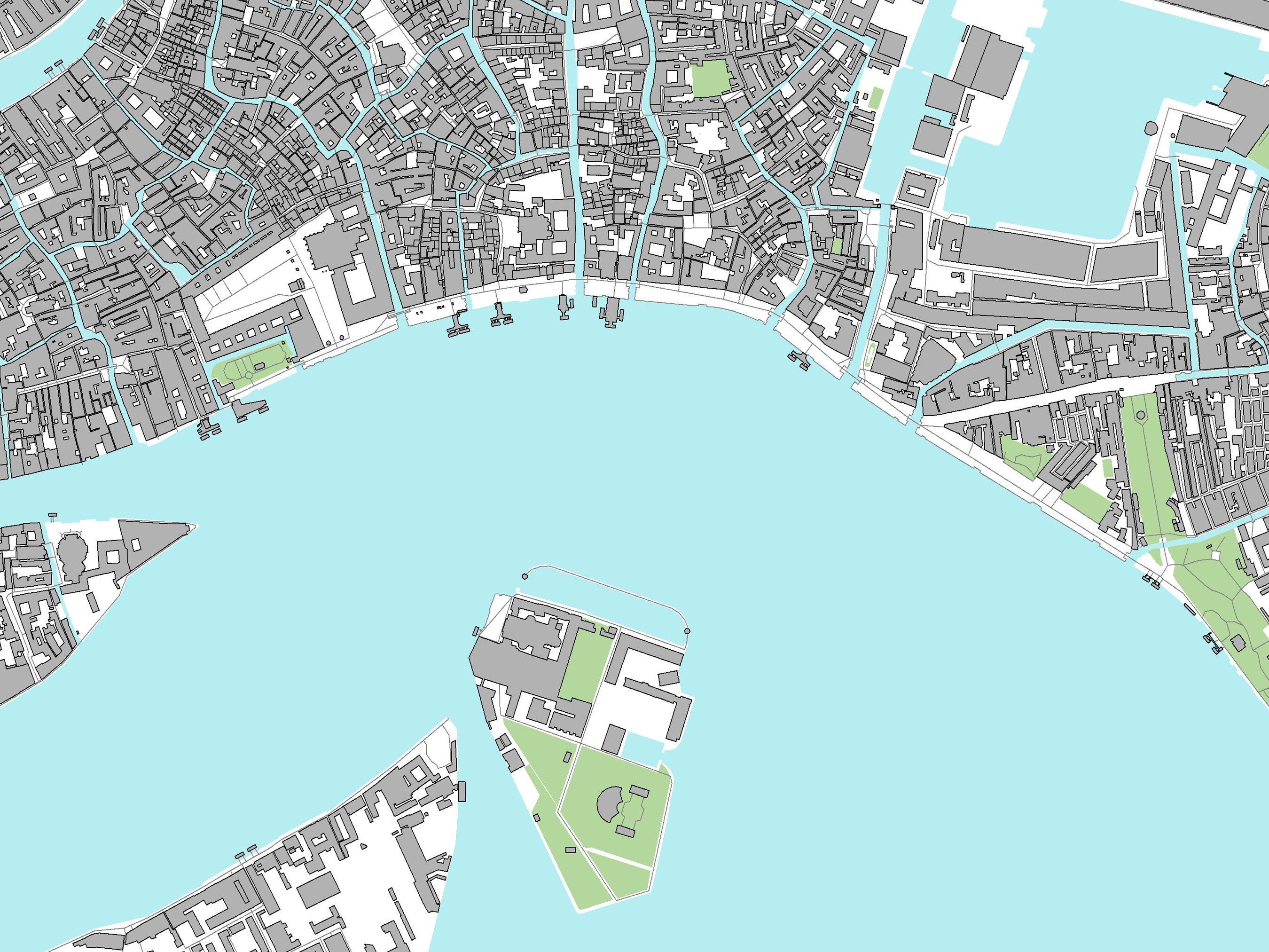Venice Map Print and Map of Venice Italy Print for Venice Wall - Etsy