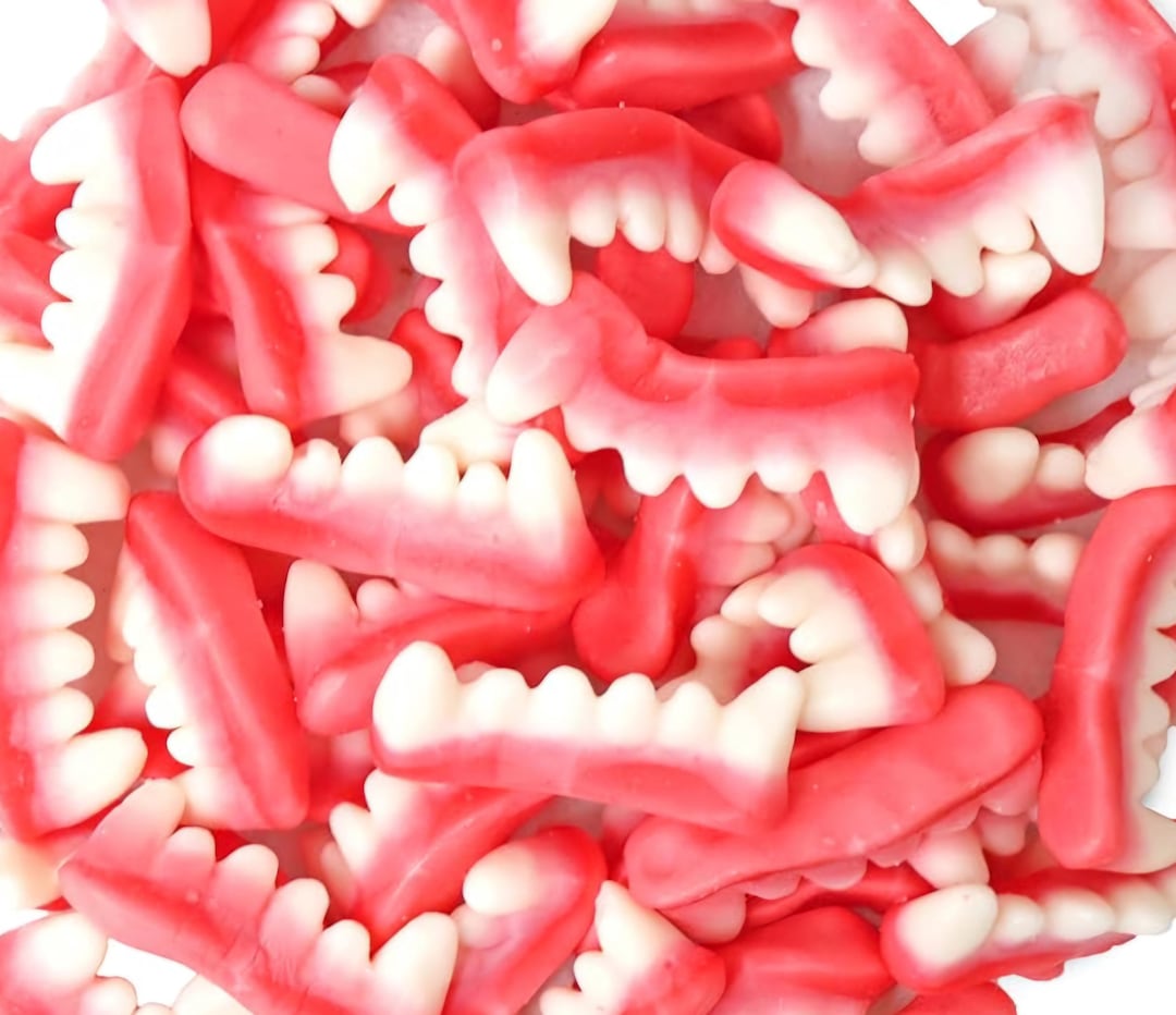 Dracula Teeth Gummies / Gummy Candy - Etsy
