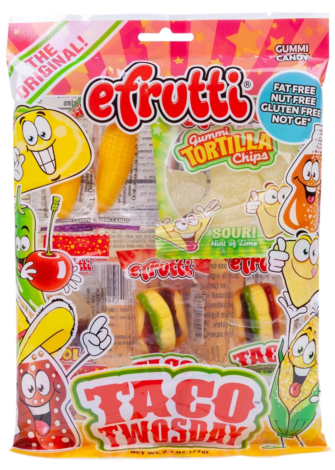 Efrutti Taco Twosday Gummies | Gummy Candy - Etsy