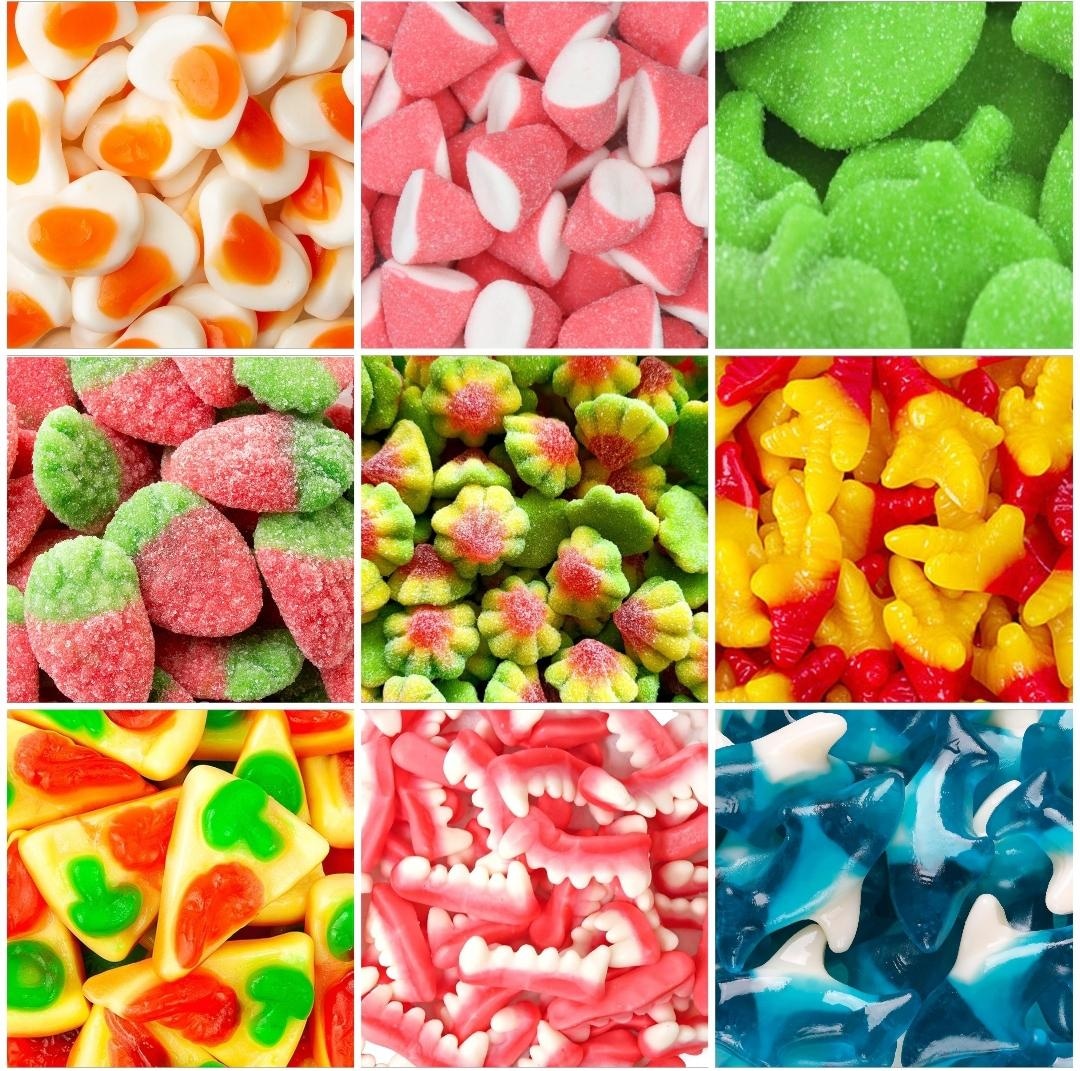 Sour Gummy Candy | Gummy Candy | Gummies | Sour Apple | Flower Gummy ...