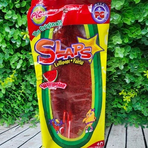 Slaps Paletas Mexican Candy Dulces Mexicanos Chille Candy Mixed Candy ...
