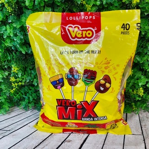Vero Mix Banda Intensa Paletas Mexican Candy | Dulces Mexicanos ...