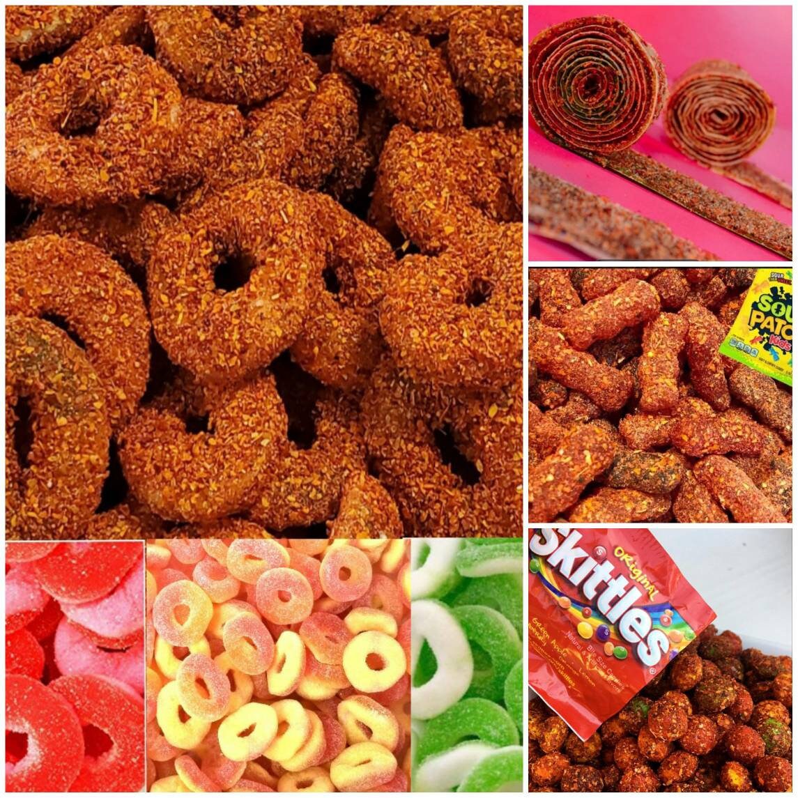 Chile Mango Gummies / Pica Chile Candy / Dulces Enchilados / | Etsy