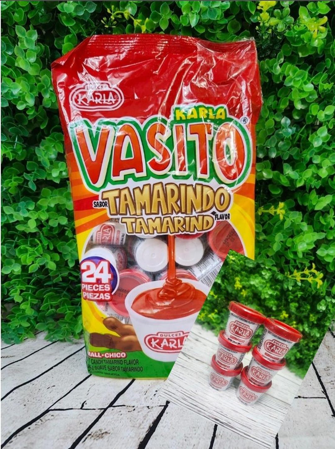Karla Vasito Mexican Candy 6 Piece Pack | Dulces Mexicanos | Chille ...