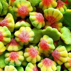 Sour Gummy Candy | Gummy Candy | Gummies | Sour Apple | Flower Gummy ...