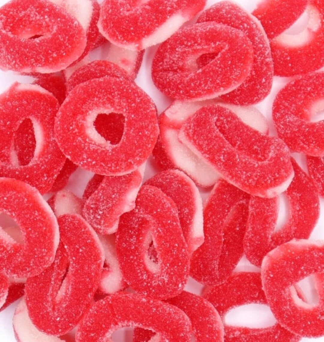 Sour Cherry Gummy Rings Cherry Gummy Candy - Etsy