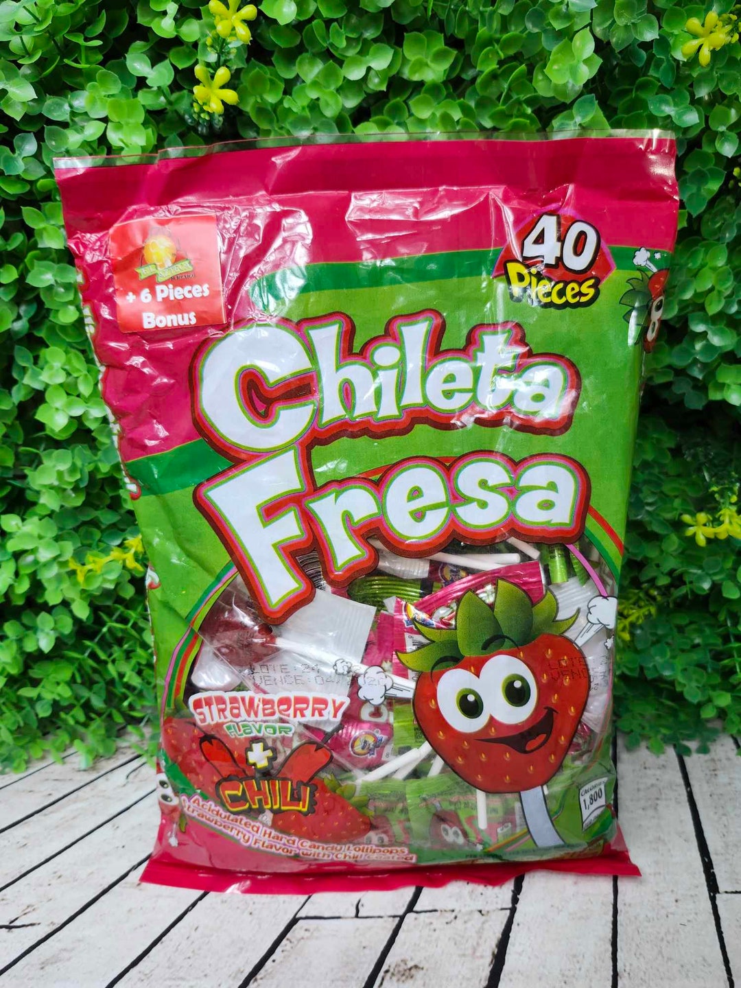 Chileta Paletas Mexican Candy Dulces Mexicanos Chille Candy Mixed Candy ...