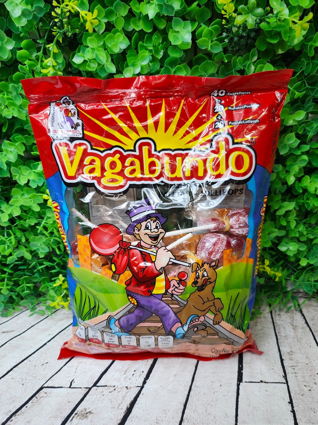 Vagabundo Paletas Mexican Candy Dulces Mexicanos Chille Candy Mixed ...