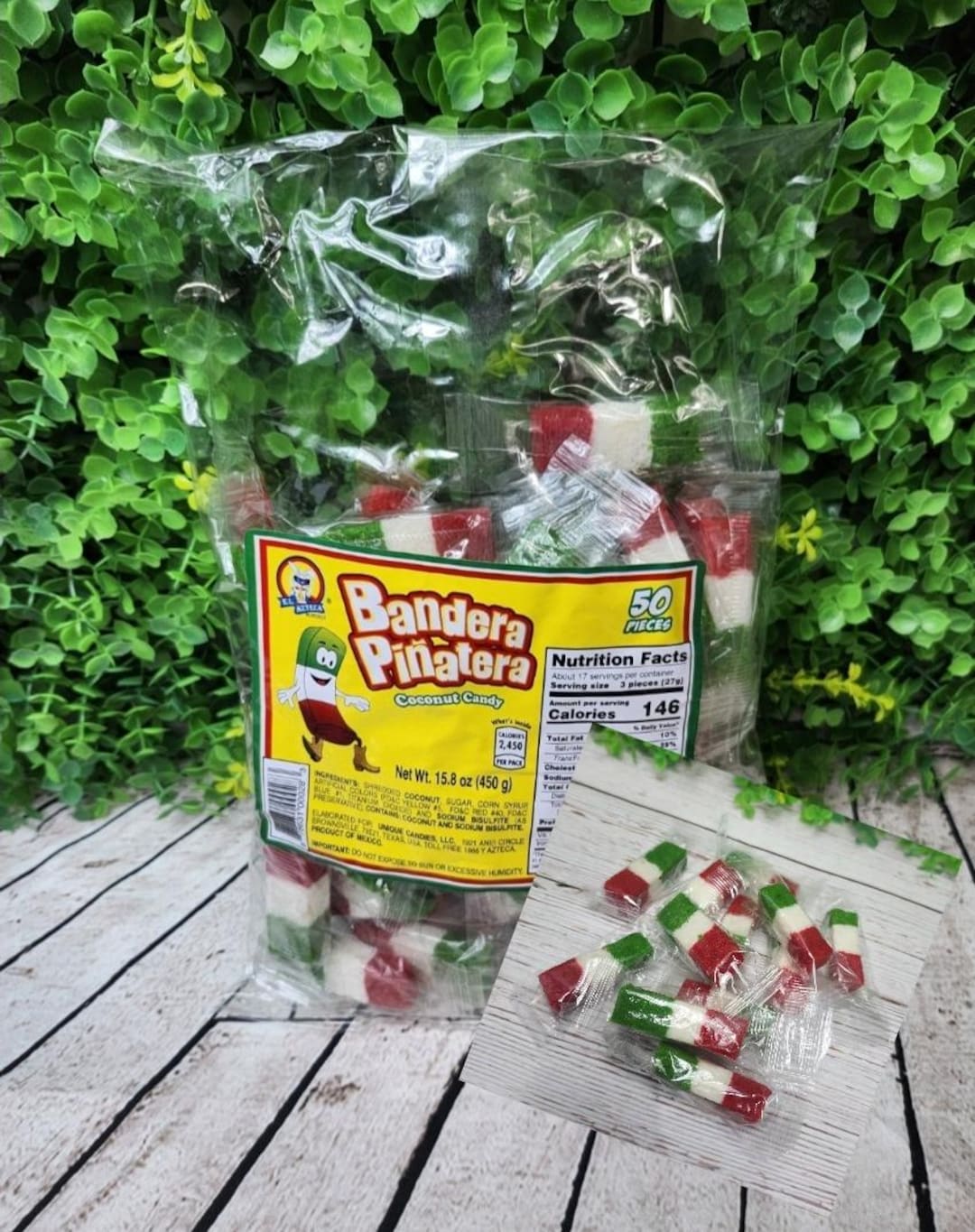 Coconut Bandera Pinatera Mexican Candy | Dulces Mexicanos | Chille ...