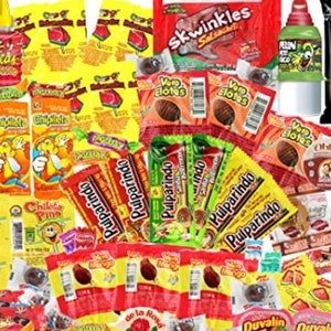 25 Piece Mexican Candy Assortment | Dulces Mexicanos | Chille Candy ...
