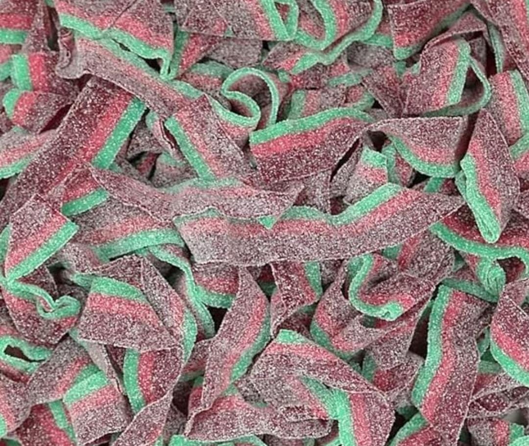 Sour Watermelon Belts Watermelon Gummy Gummy Candy - Etsy