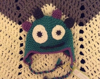 Baby monster hat | Etsy