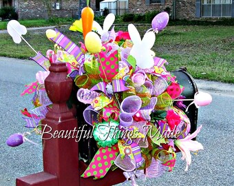 Mailbox decoration | Etsy