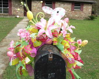 Easter Mailbox Swag | Etsy