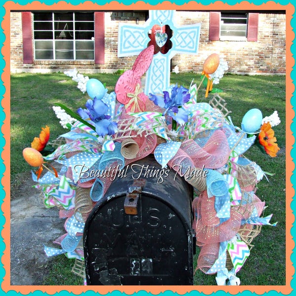 Easter Mailbox Swag - Etsy