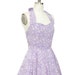 Sea Shells Dress Beach Summer Dress Lilac Dress Mermaid Dress Women ...