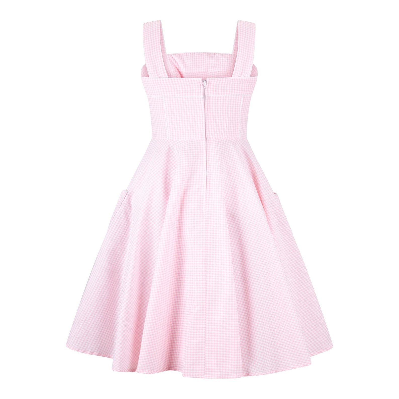 Pink Gingham Dress Pink Checkered Dress Pink Plaid Women - Etsy