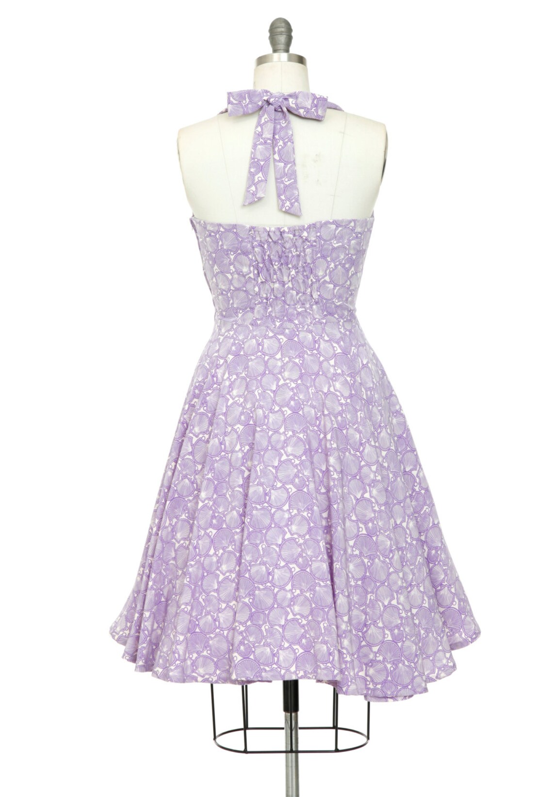 Sea Shells Dress Beach Summer Dress Lilac Dress Mermaid Dress - Etsy